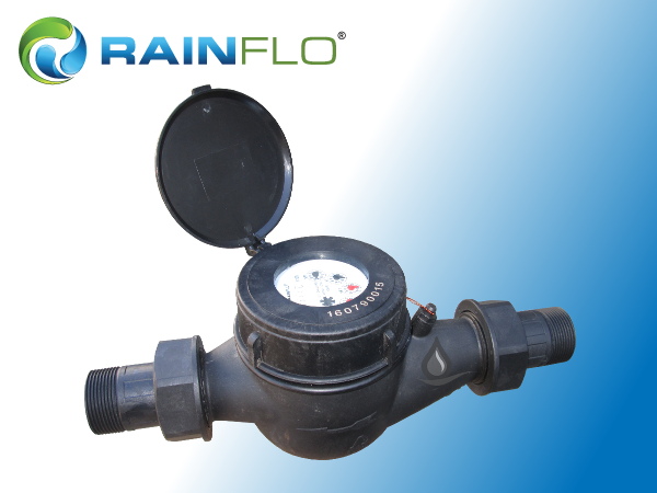 RainFlo 1.5 Inch Water Meter - Rainwater Collection and Stormwater ...
