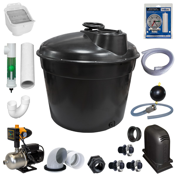 1000 Gallon Preconfigured Open Top Stackable Tank Above Ground ...